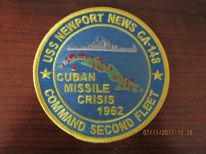 #15- Cuban Missile Crisis Patch or Decal 4" Dia. – USS Newport News ...